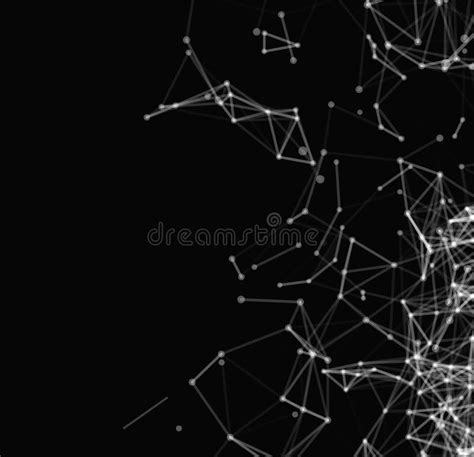 Abstract Network Connection Background Stock Vector Illustration Of Chemist Molecule 83827146