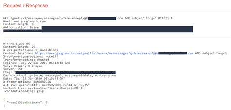 Gmail Query Working In Gmail Search But Not With The API Call Stack Overflow