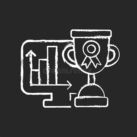 Performance Review Black Glyph Icon Job Efficiency Assessment Employee Effectiveness