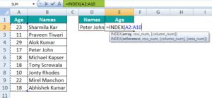 Index Match In Excel Examples How To Use This Function