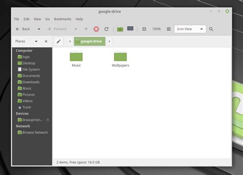 Mounting Google Drive On Xfce Or MATE Desktops Ubuntu Linux Mint Linux Uprising Blog