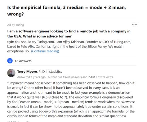 Mean Median Mode Relation Gre Quant Problem Solving Greg Mat