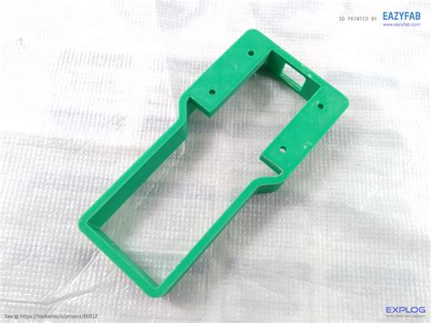 first 3d printed enclosure details