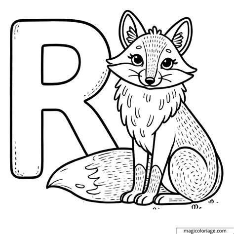 Coloriage Lettres Animaux 26 Dessins à Imprimer Pdf Gratuit