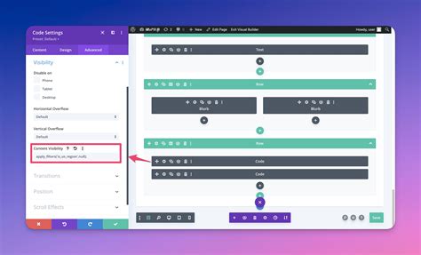 how to show geo specific content in wordpress divi theme