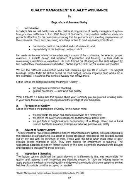 13 Quality Management And Quality Assurance Pdf Iso 9000 Concrete