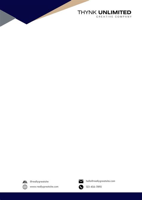 Gratis Contoh Kop Surat Perusahaan Profesional Canva