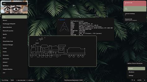 [qtile] finally switched to a real tiling window manager r unixporn