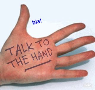 Ote And Note Talk To The Hand