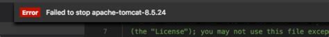 Enhancement Changing Server Port Throw Error When Tomcat Sever Is Running Issue