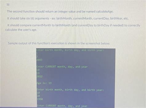 Solved Write A Program Prompts A User To Enter Two Dates