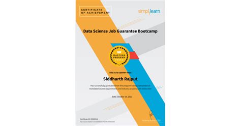 Siddharth Rajput On Linkedin Data Science Job Guarantee Bootcamp
