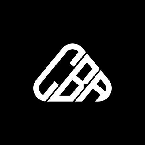 Cba Letter Logo Creative Design With Vector Graphic Cba Simple And Modern Logo In Round
