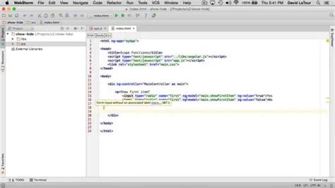 Angularjs Fundamentals Controlling Displays Youtube