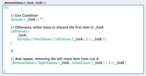 a variable way of writing recursion