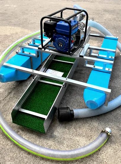 3 Inch 4inch Mineral Machinery Suction Pump Gasoline Diesel Sluice Box