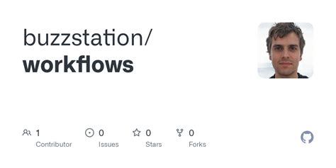 Github Buzzstationworkflows