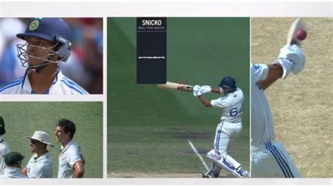 Ind Vs Aus 4th Test Yashasvi Jaiswal Wicket Controversy Simon Taufel Explain 3rd Umpire Decision