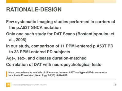 Dat Imaging In A Cohort Of P A53t Snca Pd Patients Versus Typical Pd