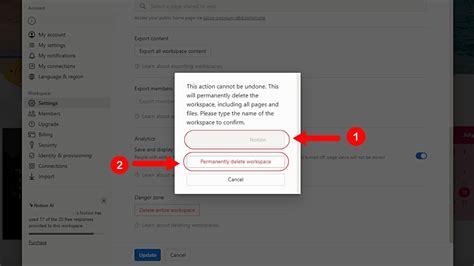 How To Delete Workspace And Teamspace In Notion