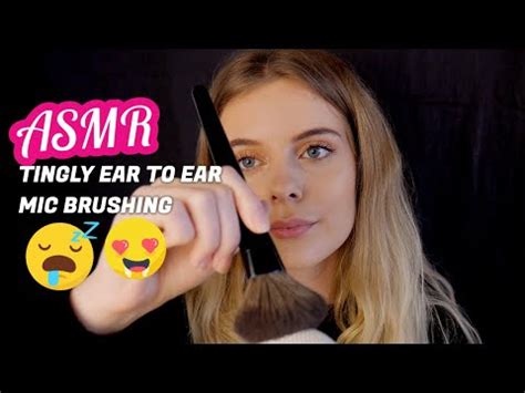 ASMR Heavenly Ear to Ear Attention (Mic Brushing & Close-Up Whispering)