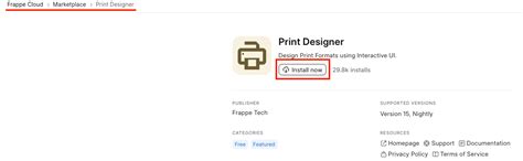 erpnext unable to use new print designer erpnext frappe forum