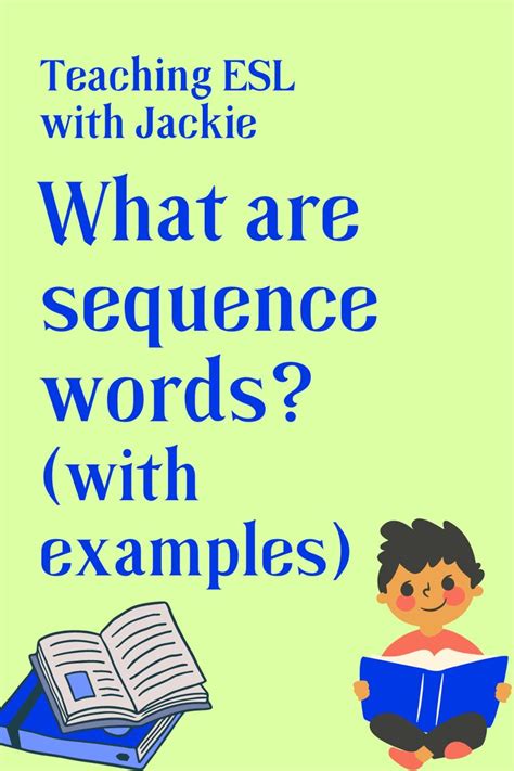 What Are Sequence Words Teaching Esl Reading And Writing In 2024