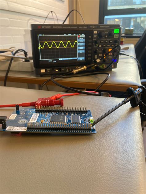 Stm32 Adc Input Pin Decreases Amplitude Of Waveform From Function