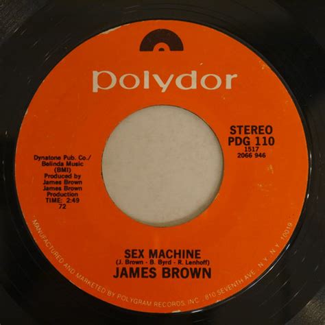 James Brown Sex Machine My Thang Anchorrecord