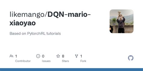 Github Likemangodqn Mario Xiaoyao Based On Pytorchrl Tutorials