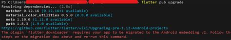Flutter Upgrade Error Migrating To Android Embedding V2 Devops Support