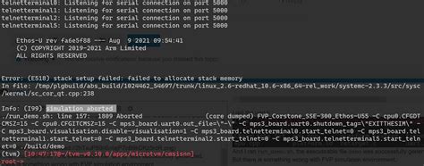Microtvm Missing Uarth In Ethosu Coreplatform Troubleshooting