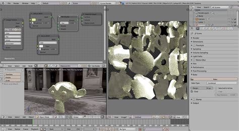 can or can not cycles bake a glossy component lighting and rendering