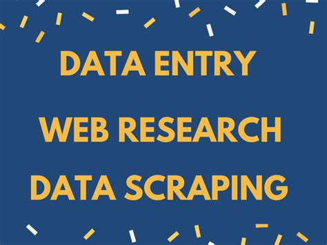 Web Research Data Entry Data Mining Upwork