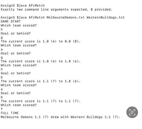 Solved Oof Class Implementation Assessment Create An