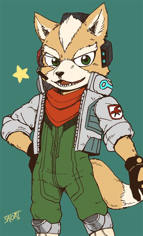 Dark Ishihara Fox Mccloud Nintendo Star Fox Super Smash Bros Commentary Request Highres