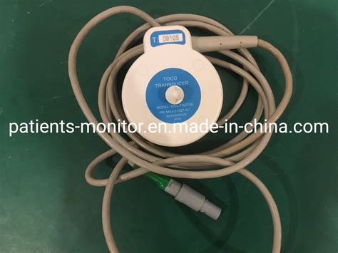 Edan F2 F3 F6 F9 Fetal Monitor Toco Transducer Probe Ms3 31527 B Pn Ms3 31527 A 1 Ms3 31527