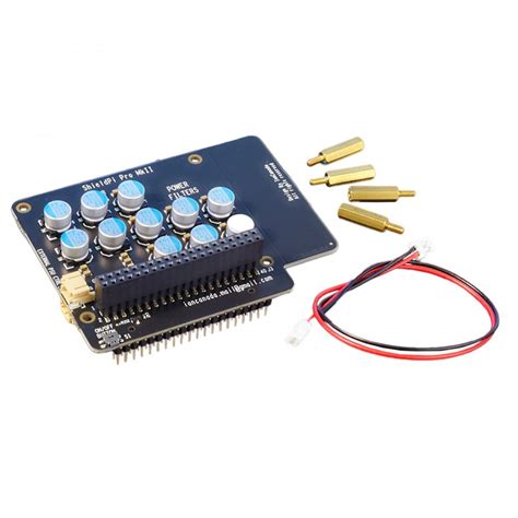 Ian Canada Shieldpi Pro Multifunction Board Emi Shielding Power Supply Filter For Raspberry Pi