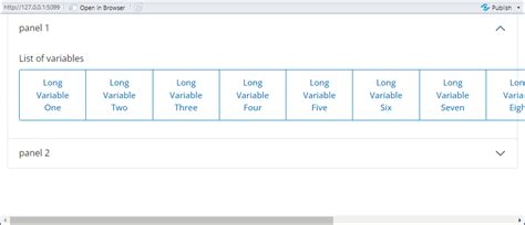 How To Set An Overflow Of Buttons To The Next Line For Small Pages