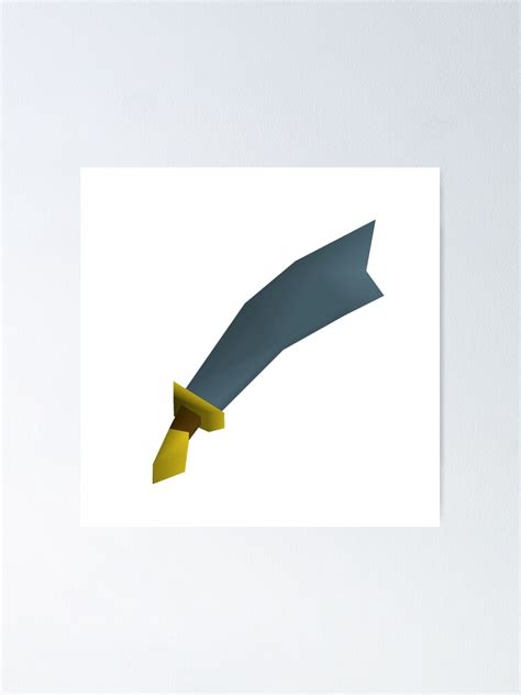 Rune Scimmy Old School Runescape Poster By Heavensanime Redbubble