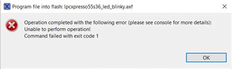 Could Not Connect To Core No Connection To Chips Debug Port In