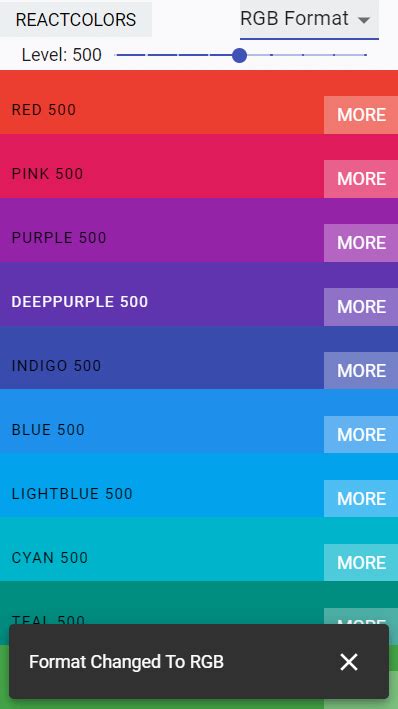 GitHub Zurkon React Colors Clone Of Material UI Colors Made With React