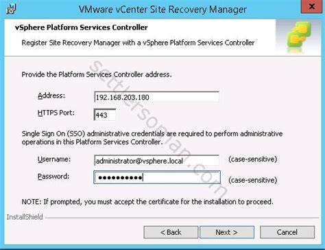 how to install site recovery manager srm 5 8 or 6 x part 1 using