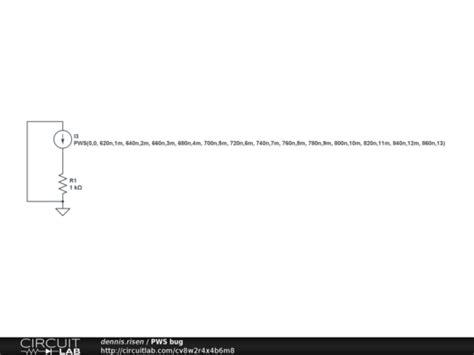 PWS Bug CircuitLab