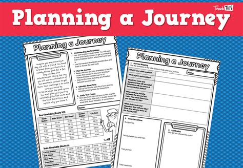 Planning A Journey Teacher Resources And Classroom Games Teach This