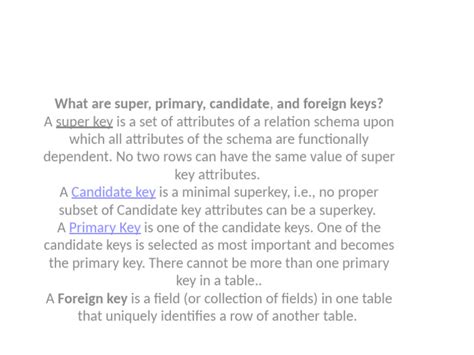 keys in dbms pdf