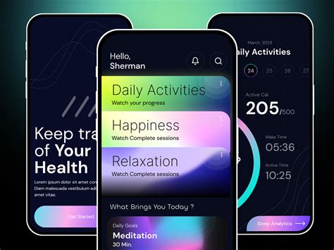 meditation app design mobile app on behance