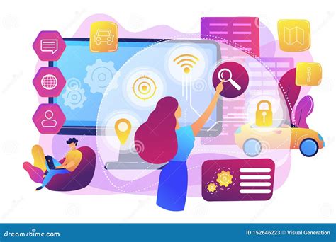 Intelligent Interface Concept Vector Illustration Stock Vector