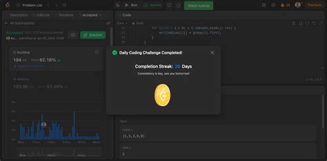 leetcode dailychallenge algorithms sorting arraymanipulation… kushal bansal