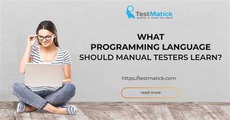 What Programming Language Should Manual Testers Learn Testmatick